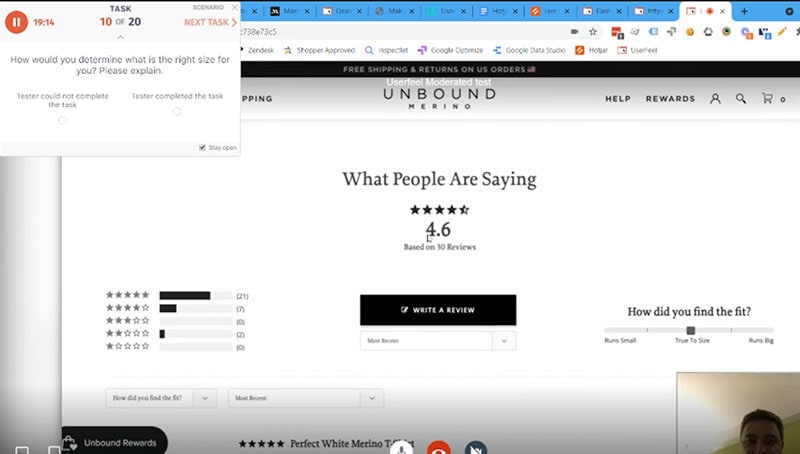 Pay as you go User Testing Tool - Userfeel